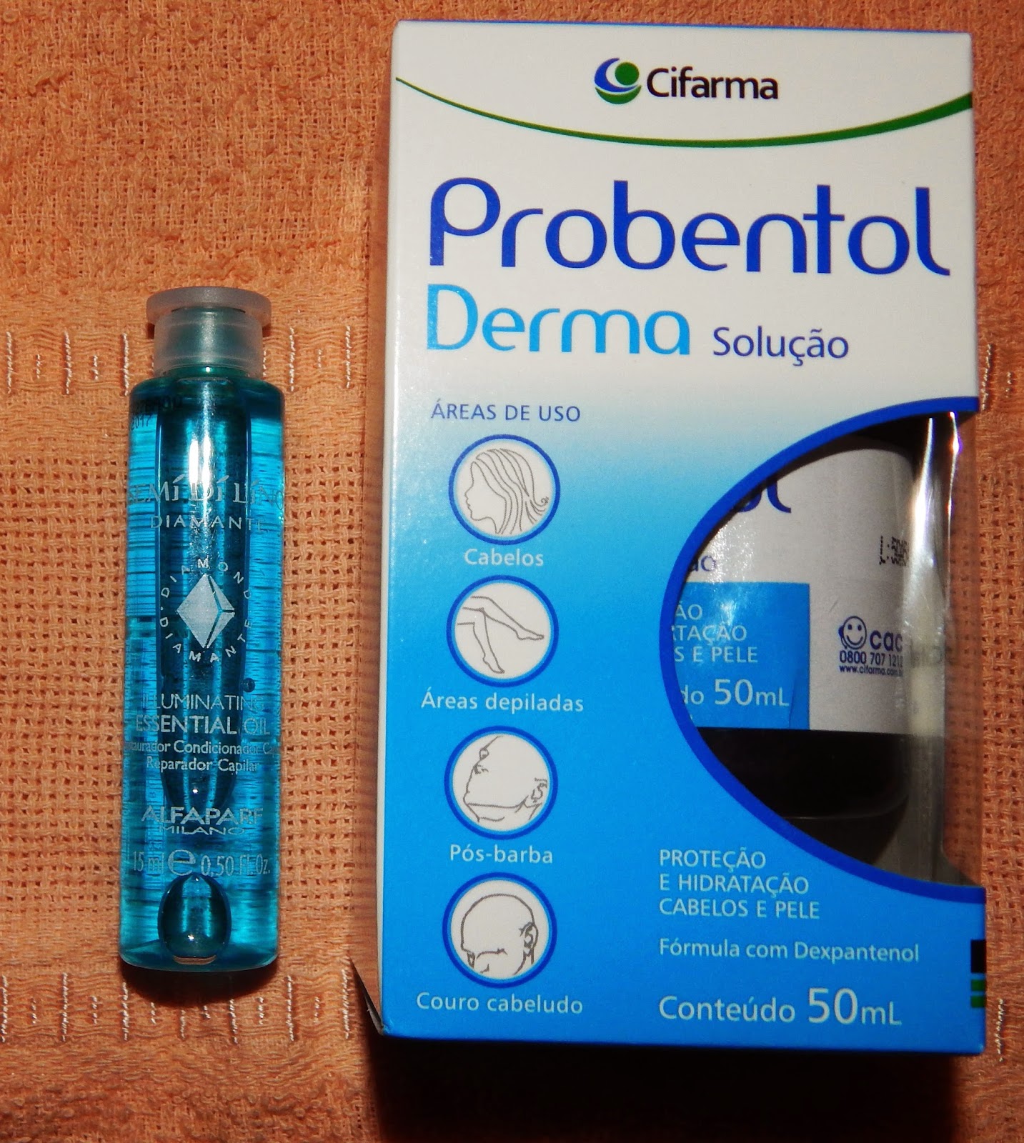 Delicada Abusada: Review: Probentol Derma + Semí dí Lino ALFAPARF