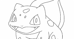 5 Bulbasaur coloring page for kids