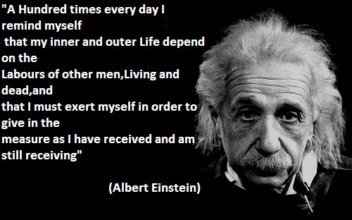 Albert Einstein English Quote ~ Best Poetry