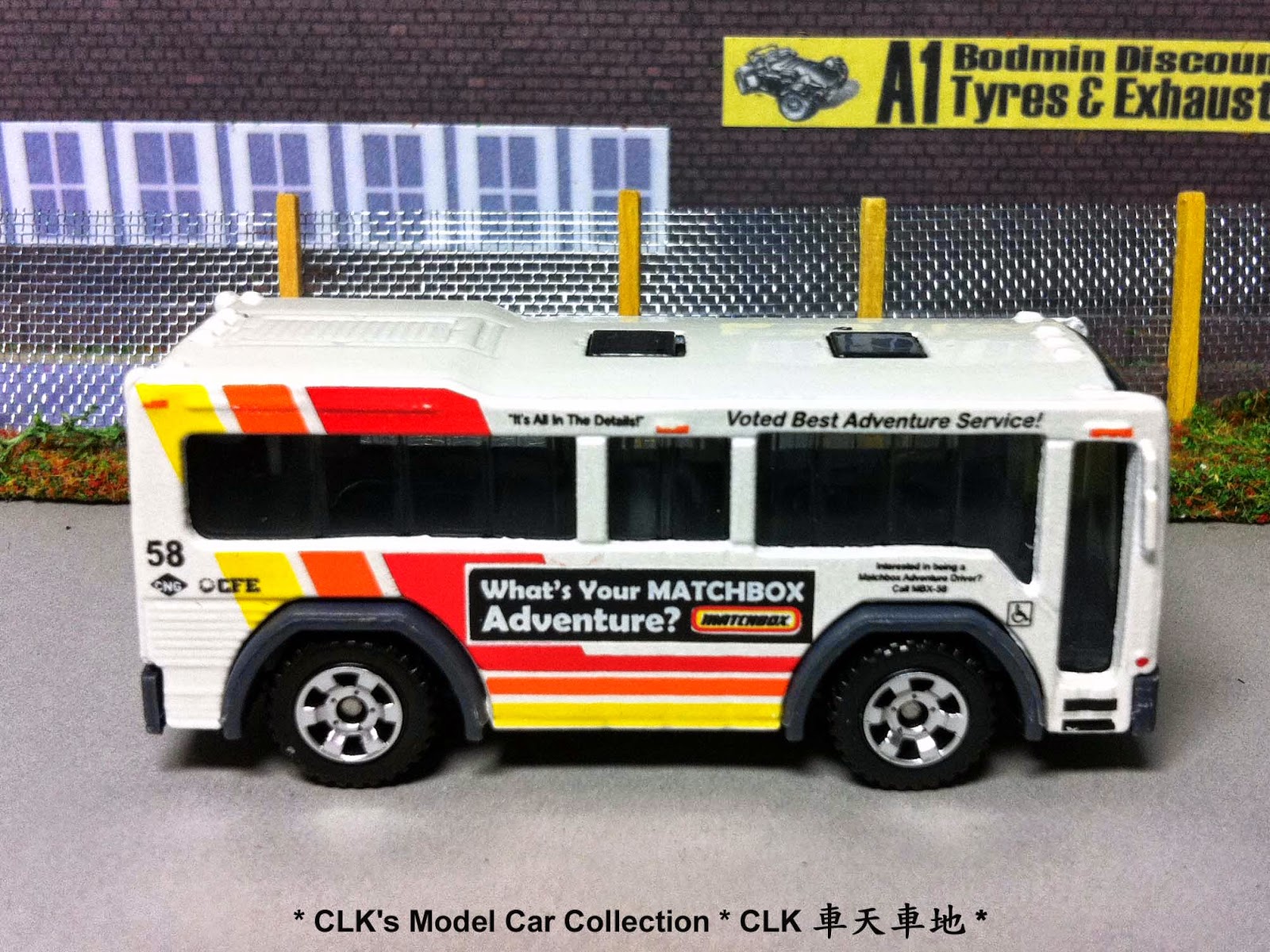 CLK's Model Car World * 車天車地 CLK: MATCHBOX (CITY ACTION 10/15) - CITY BUS