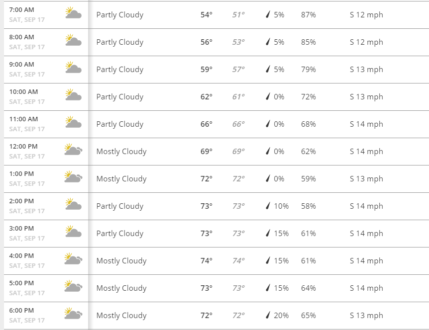 Friday, September 16