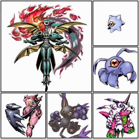 [Linhas Evolutivas] Psychemon from BlackTailmon ~ MEU×DIGIMON