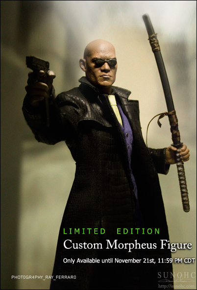 Figures Art of SeanJob: Morpheus from Matrix