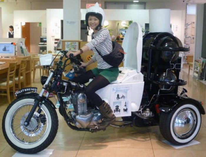 Motorcycle That Runs on Poop