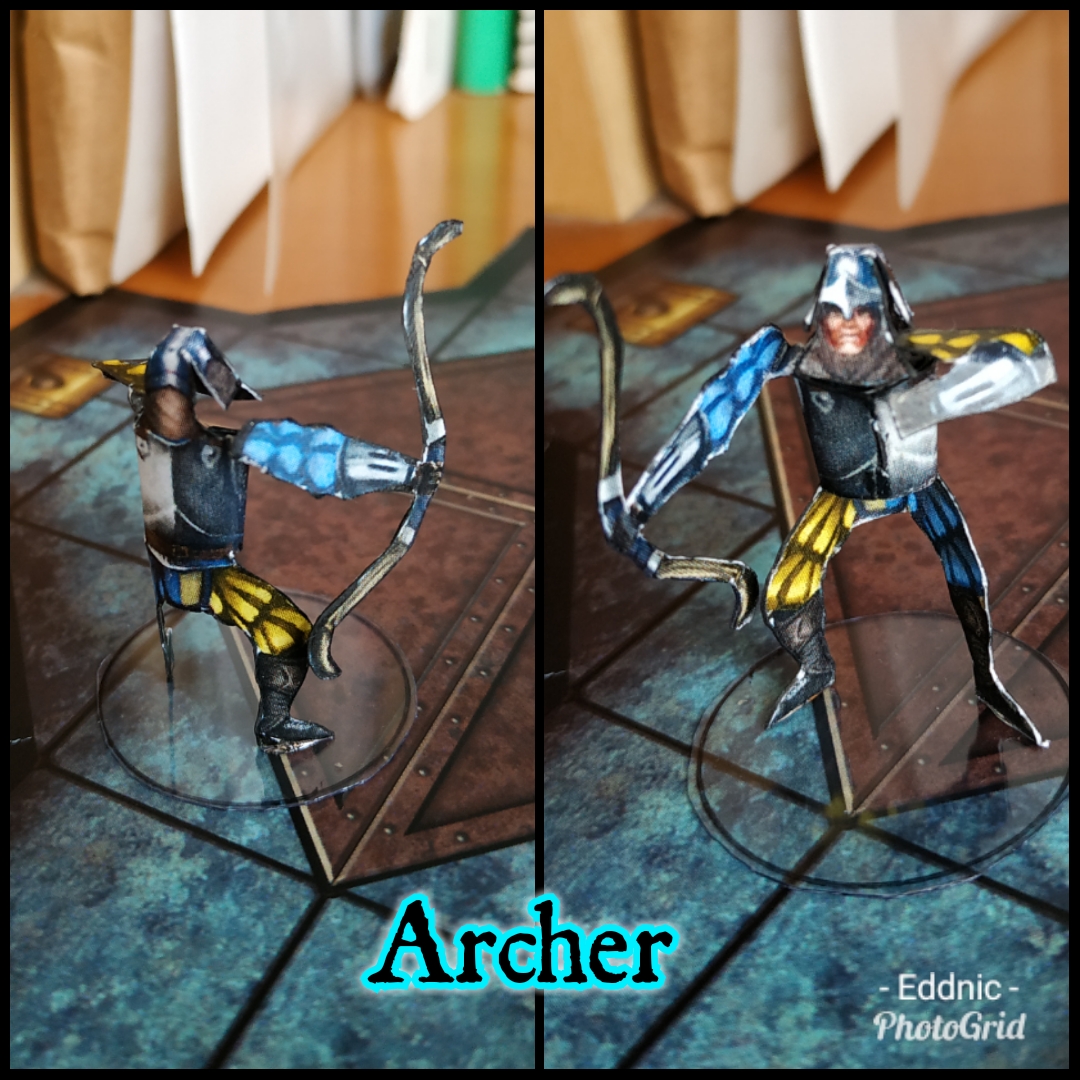 Fantasy Paper Miniature Models