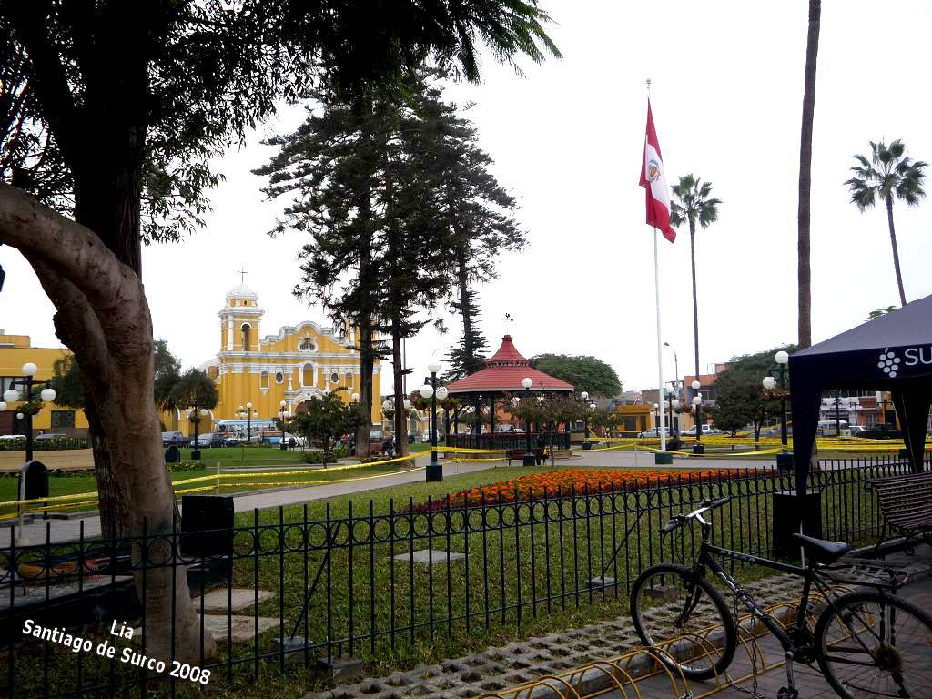Iglesia de Santiago Apóstol en el Distrito de Surco - Lima - Perú