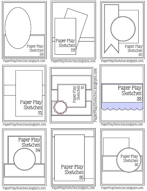 Paper Play Sketches: Sketch Sheets to Print