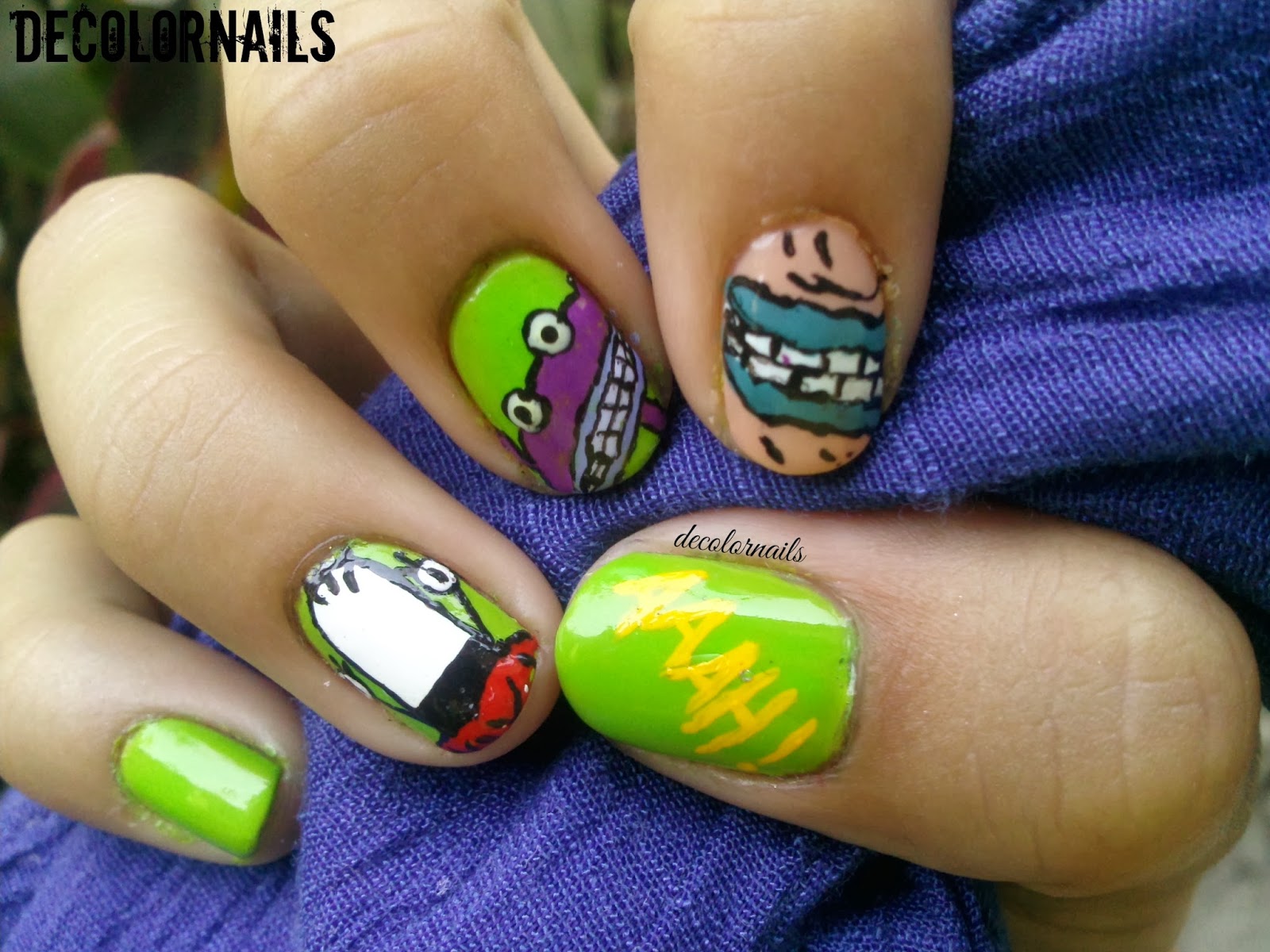 Decolornails : 30 semanas 30 Nail Arts/ SERIE ANIMADA