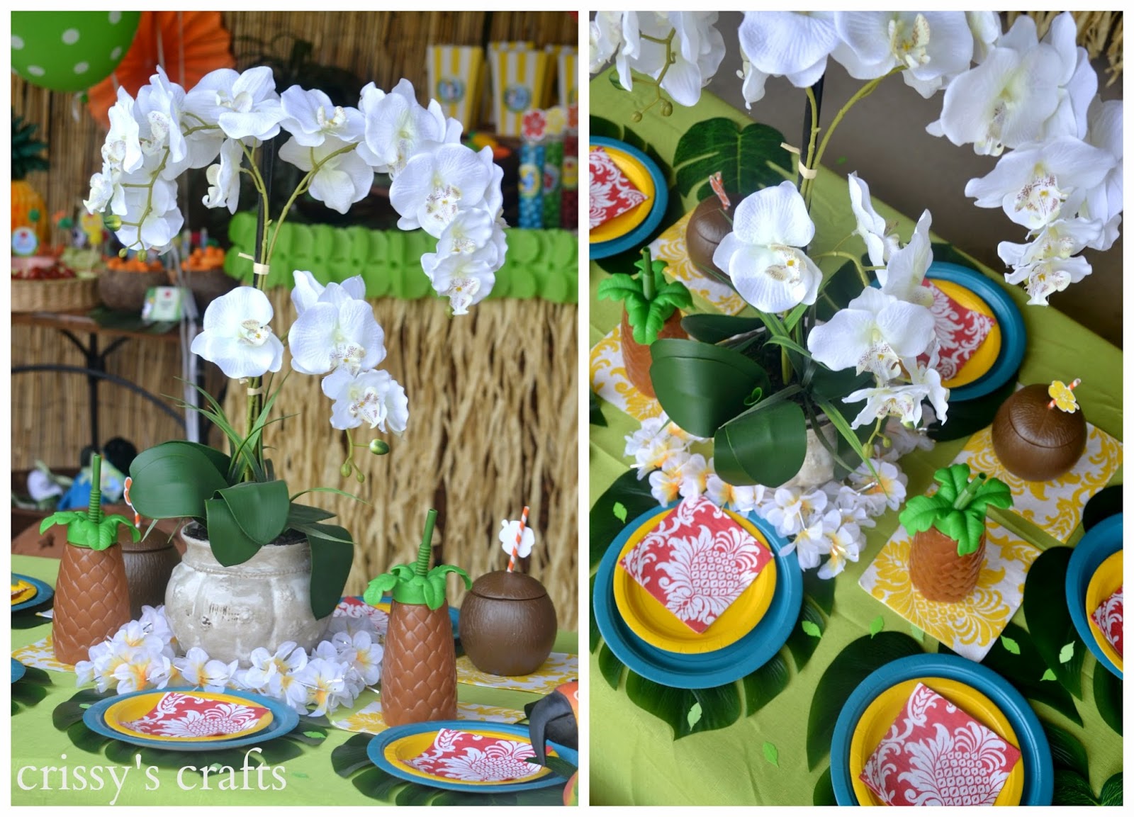 Crissy's Crafts: Rio 2 Inspired Party - It's on in the Amazon!