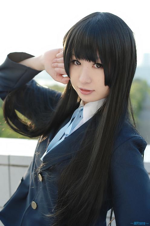 Cosplay Photos in Zip: K-On! Akiyama Mio Cosplay by Anji
