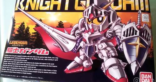 Knight Gundam Legend BB Model kit