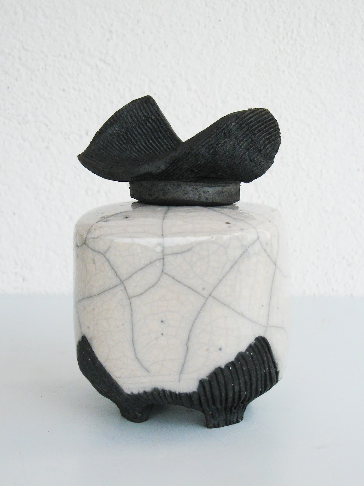 SCULPTURE CERAMIQUE - RAKU - STAGES Sylvie RENOUX: BOITES RAKU