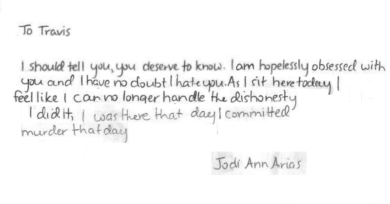 Jodi Arias Trial Truth: Arias and Her Minion