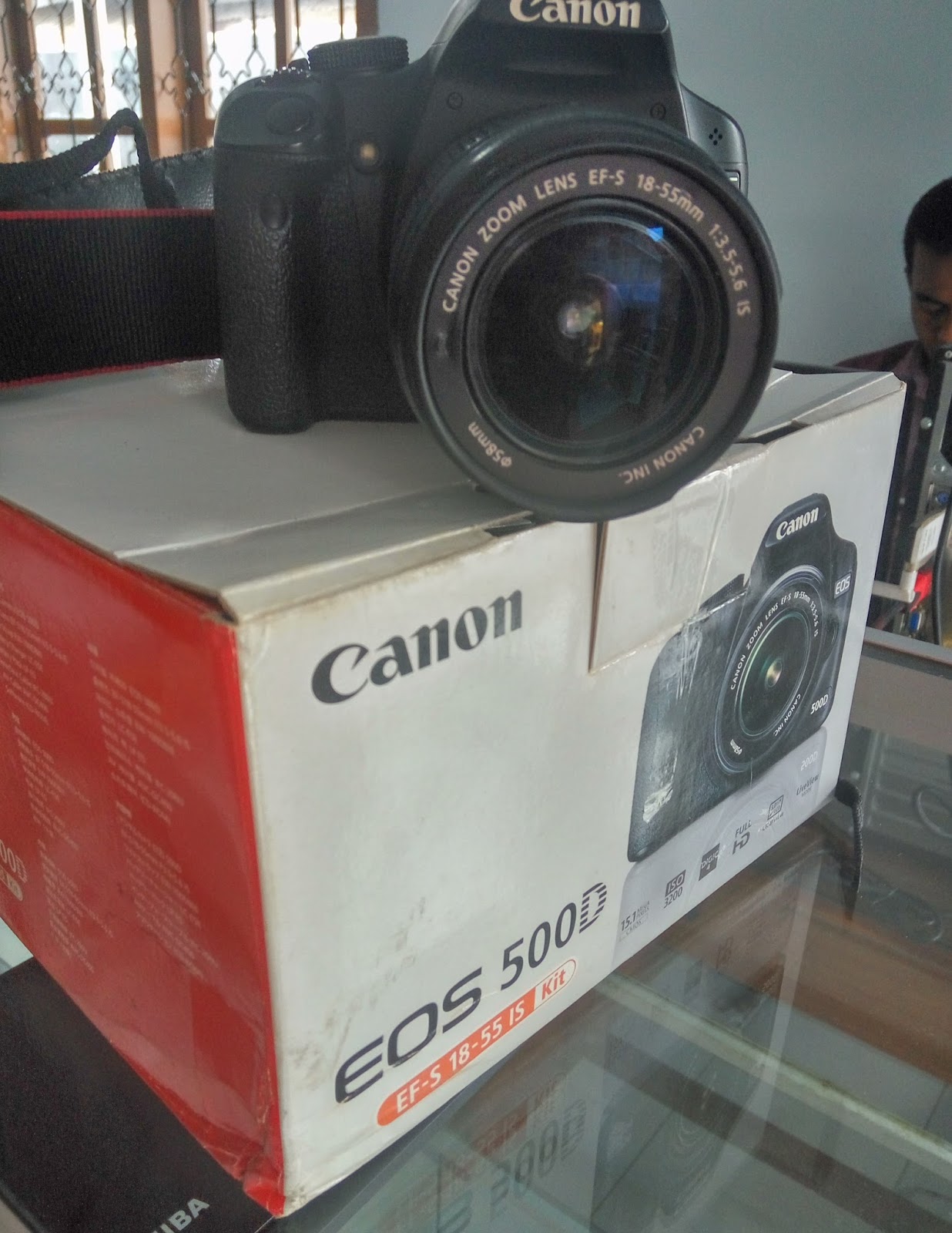 Jual Kamera DLSR Canon Eos 500D - Lensa 18-55mm di banyuwangi ...