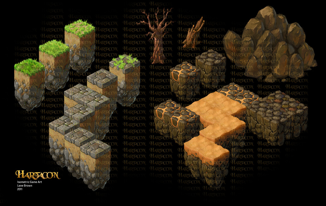 Lane Brown Art: Isometric Game Art