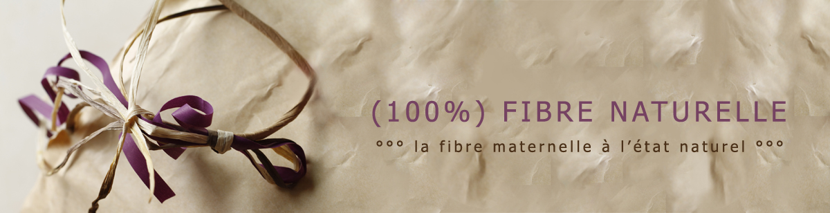 (100%) fibre naturelle