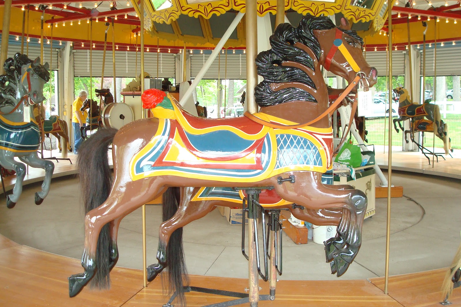 North Horse: Painted Ponies: Carousels