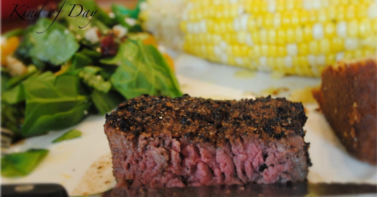 Coffee Crusted Steak