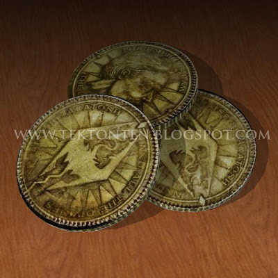 Skyrim Septim Coins Papercraft | Papercraft Paradise | PaperCrafts ...