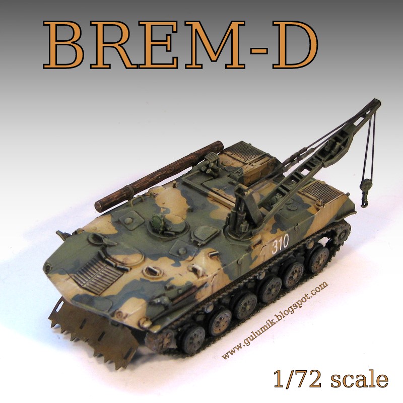 Gulumik Military Models: BREM-D 1/72