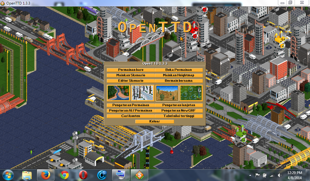 Bermain Game Openttd Open Transport Tycoon Deluxe Alfisbu