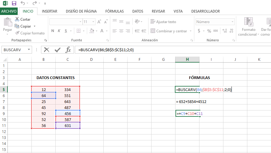 Manejo de Hoja de Calculo