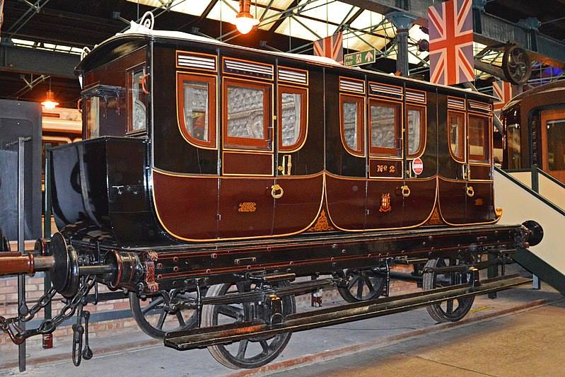 EL TREN REAL DE LA CORONA BRITÁNICA - Patrimonio Cultural Ferroviario
