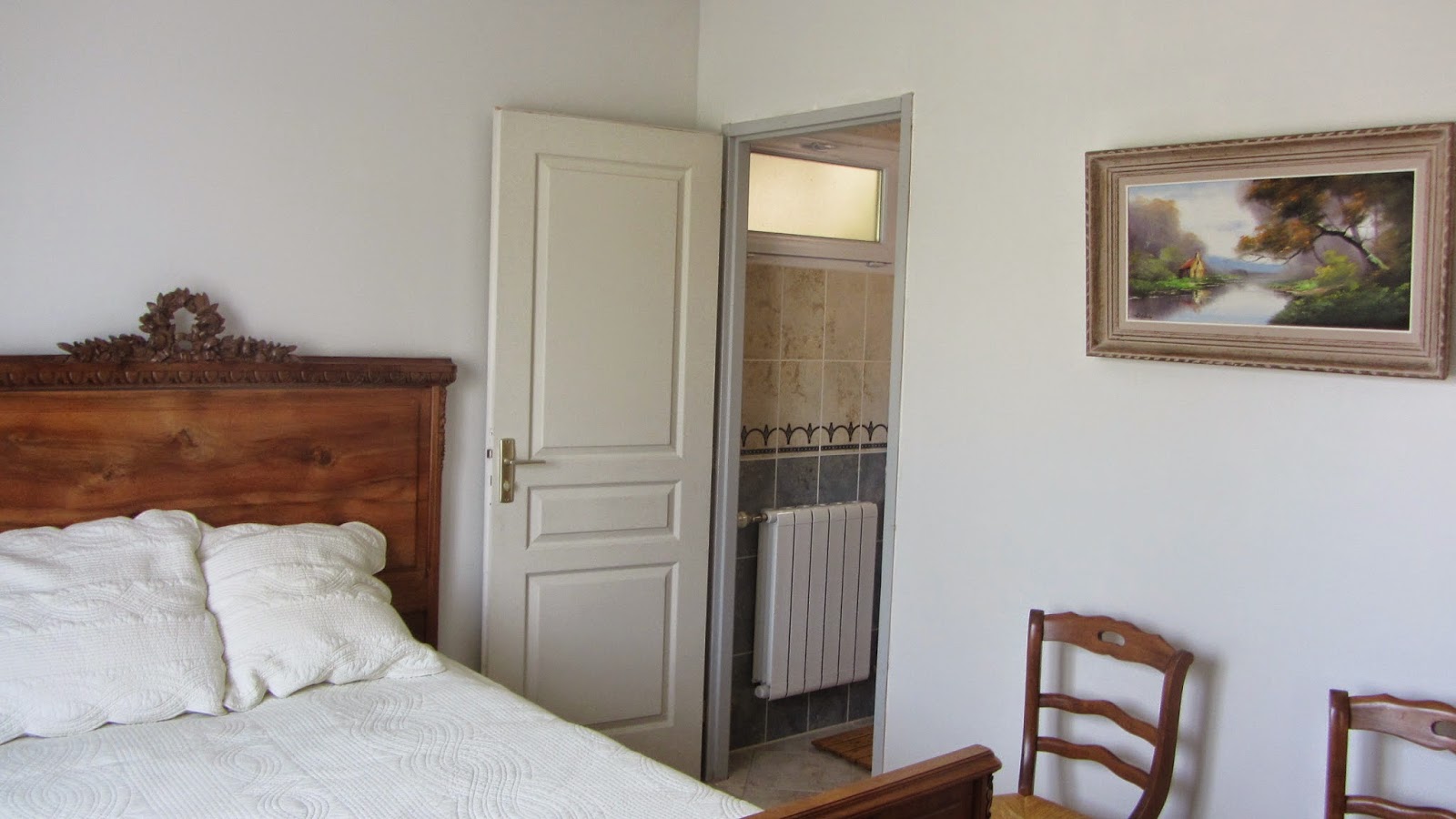 la chambre du rez de chaussée