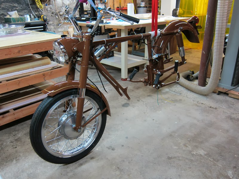 BZ's BMW Isetta 300's: 1967 Wards Riverside 125 (Benelli Cobra)