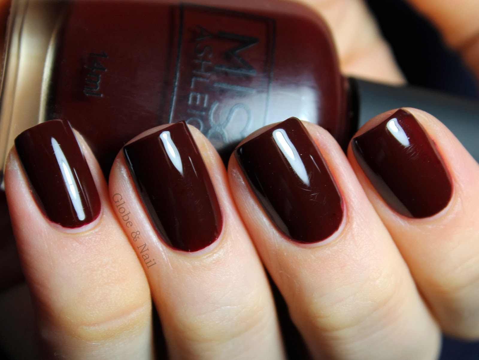 Globe & Nail: Miss Ashleigh Polish: In The Navy, My Merlot Made Me Do ...