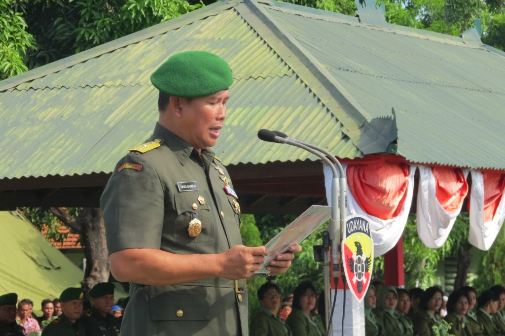 Secata Rindam IX Udayana: Upacara Penutupan Pendidikan Pertama Tamtama ...