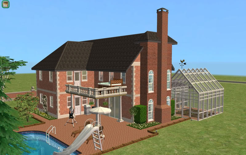 Twoflower's Sims 2 Lots: 190 Sim Lane