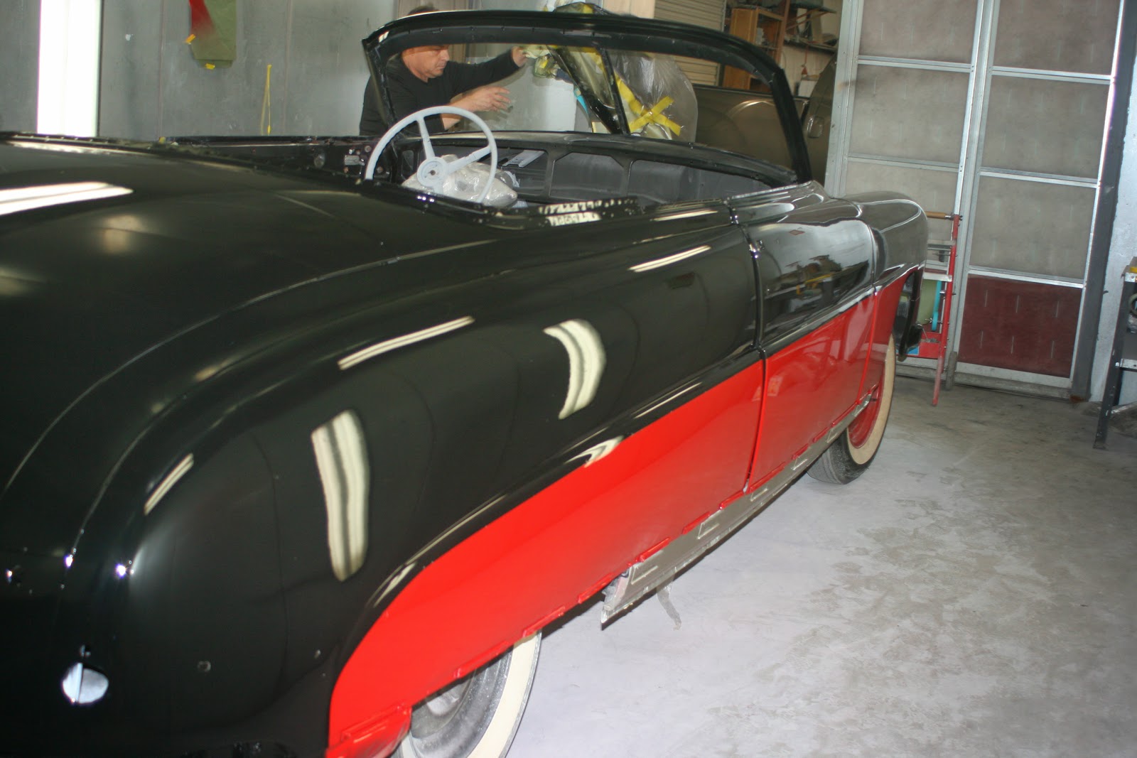 Russell and Vicki's '52 Hudson Hornet Convertible Restoration