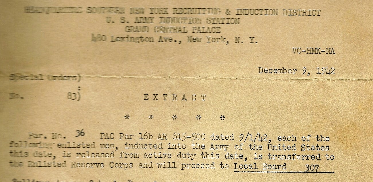 Ink About: Vintage Photo - World War II Veterans and Military Paperwork ...