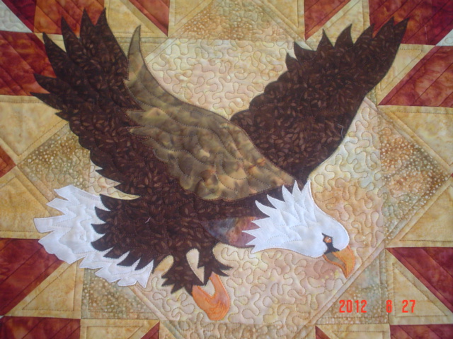 myquilter: Eagle quilt