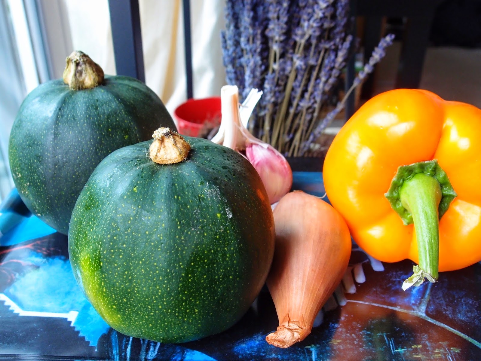 The VegHog: Stuffed gem squashes