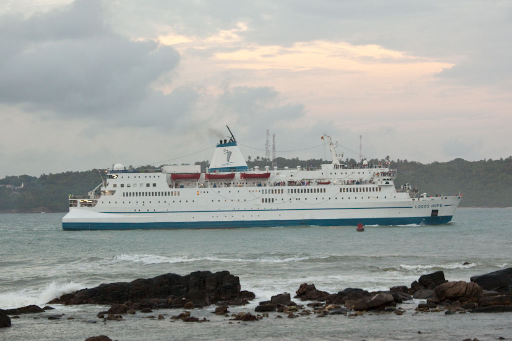 “M V Logos Hope” Good Book for All” The World's Largest floating ...