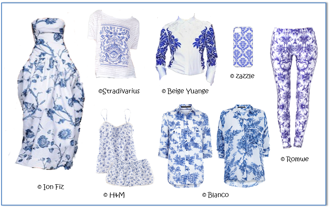 TheVicBridgeWorld!: UN DELICADO PRINT AZUL Y BLANCO: ESTAMPADO DE PORCELANA