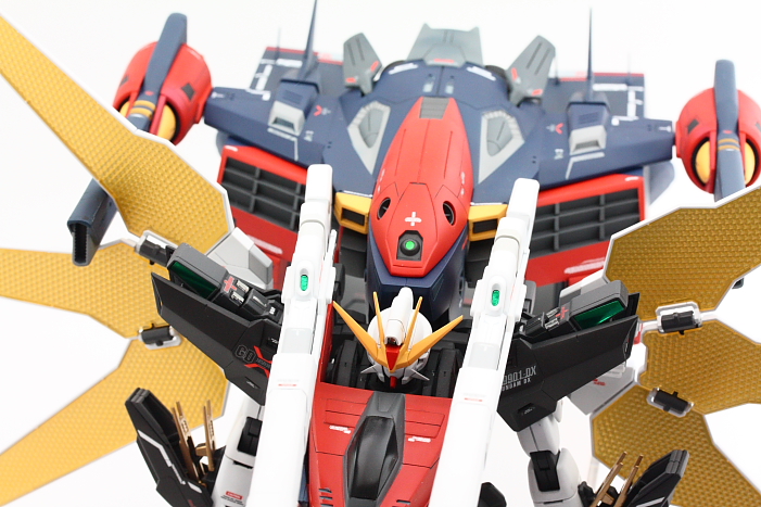 Custom Build: MG 1/100 Gundam Double X + G-Falcon