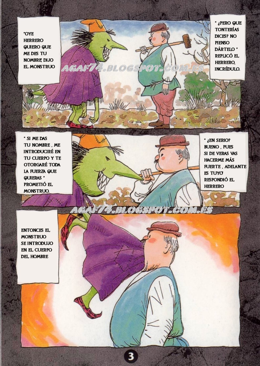 AGAF: El monstruo que no tenía nombre