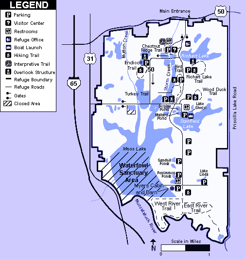 Muscatatuck National Wildlife Refuge in Indiana