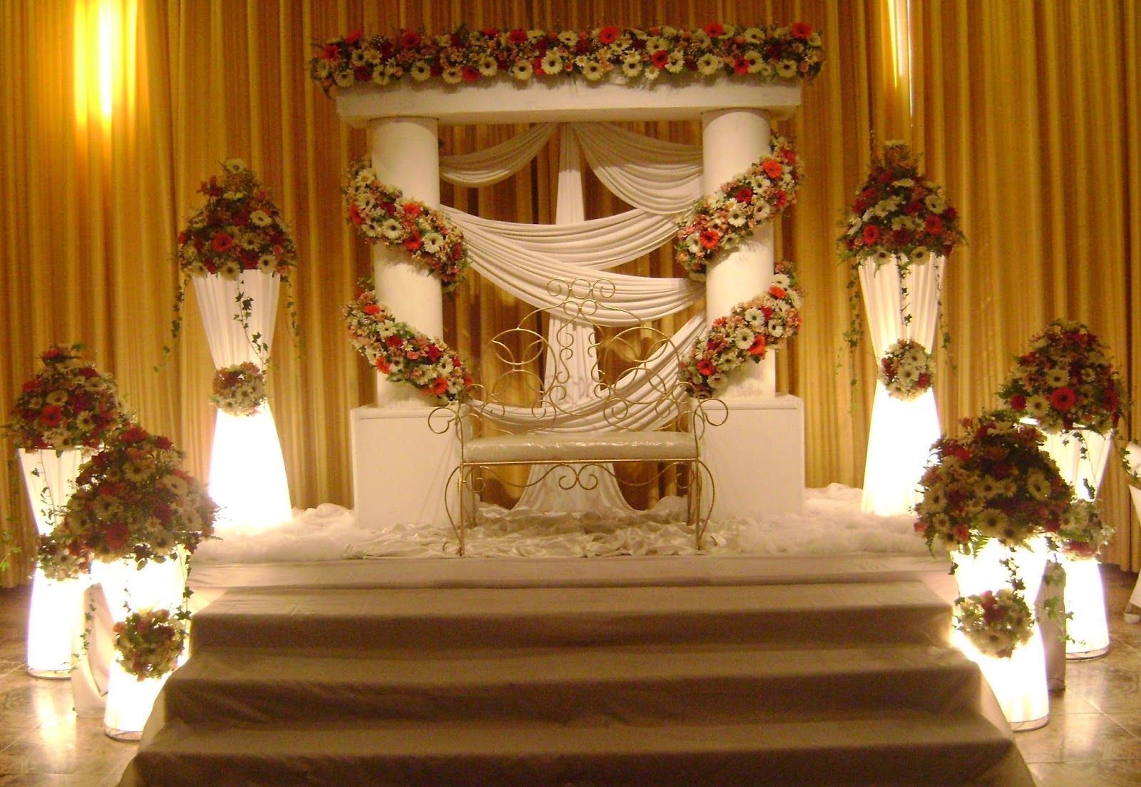 Vismaya: Wedding Settee backs
