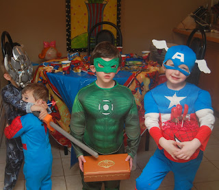 SUPERHERO TEA PARTY!!! - Hugs and Cookies XOXO