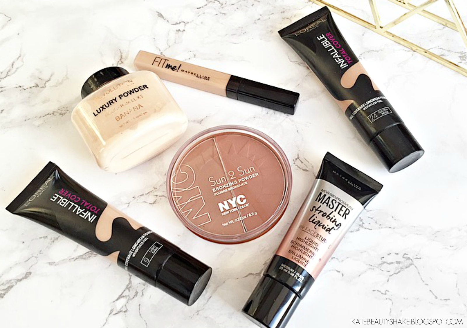 KATIEBEAUTYSHAKE: FULL COVERAGE BASE MAKEUP FOR UNDER £50