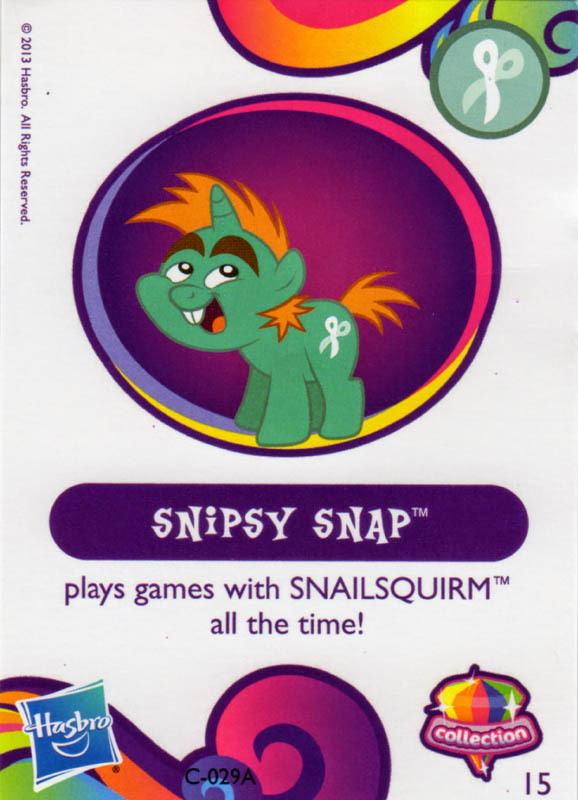 MLP Snipsy Snap Blind Bag Cards | MLP Merch