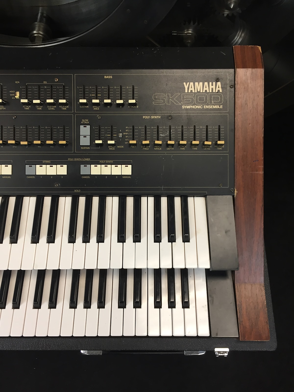 MATRIXSYNTH: Yamaha SK50D 1980 Vintage Analog Synthesizer SN 1775