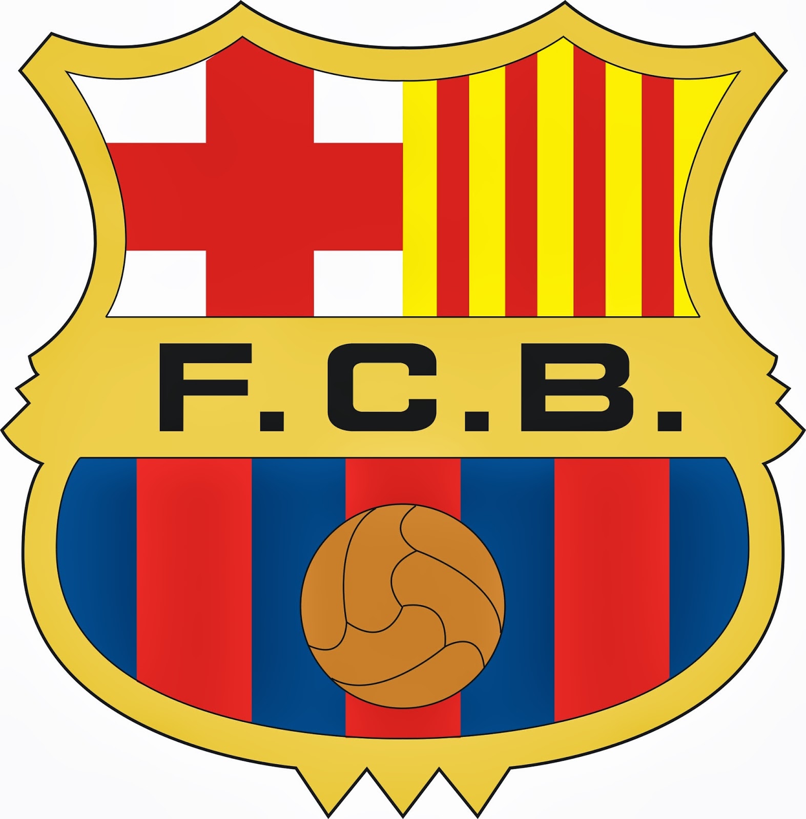 Corel Arte: Escudo Barcelona