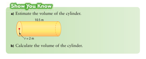 873 Math (2010): 3 Cylinder Problems