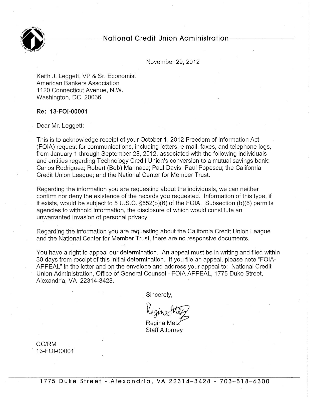 Keith Leggett s Credit Union Watch December 2012 keith-leggett-s-credit-union-watch-december-2012