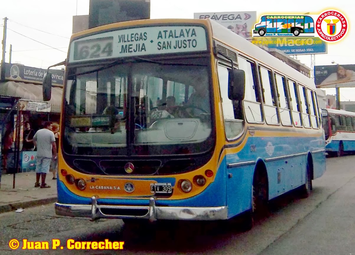 Fotos de colectivos: La Cabaña - Linea 624 (1º parte)